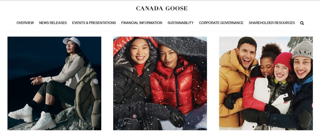 Canada Goose公开五项新任命 – 纺织科技杂志